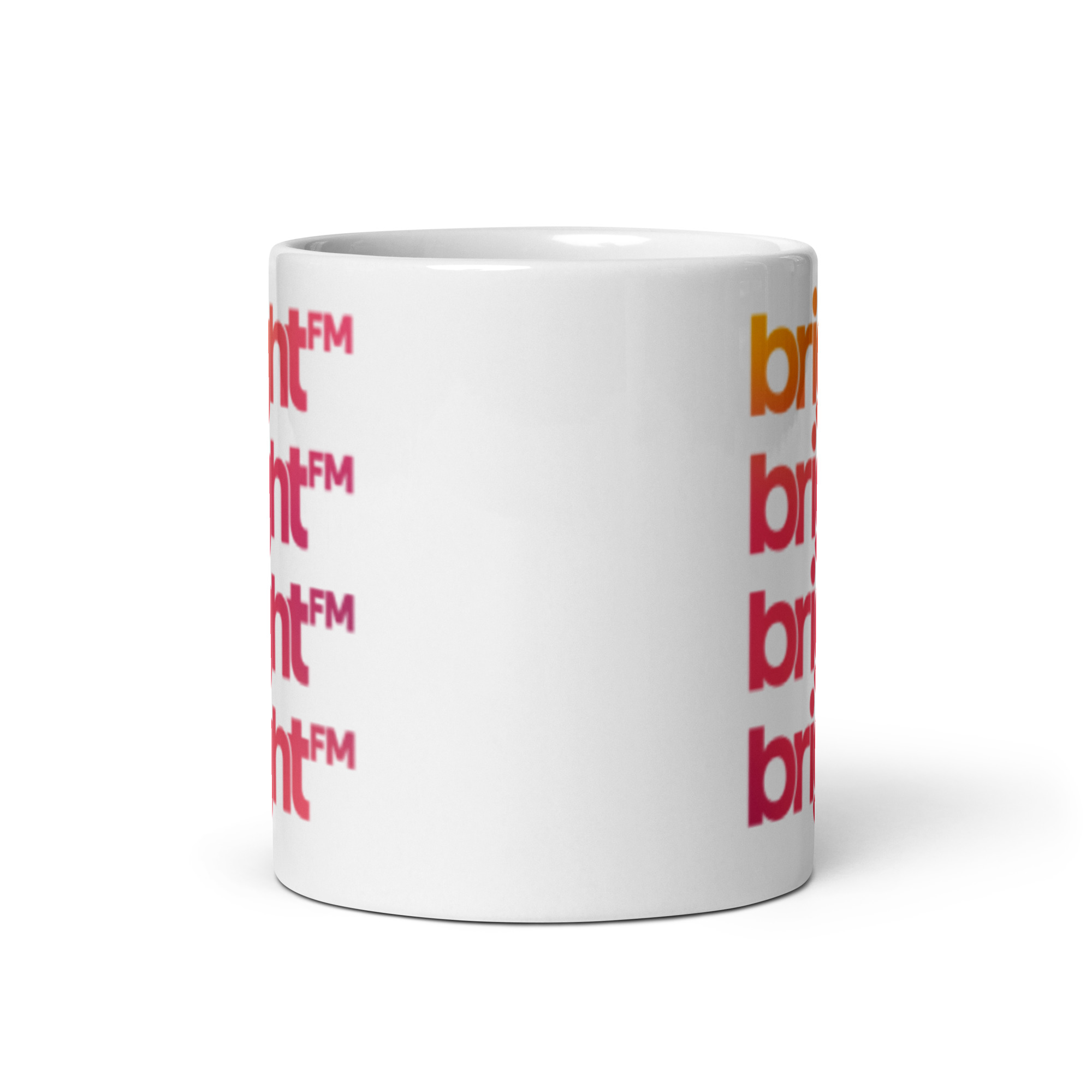 BRIGHT-FM White Mug | BRIGHT-FM Shop